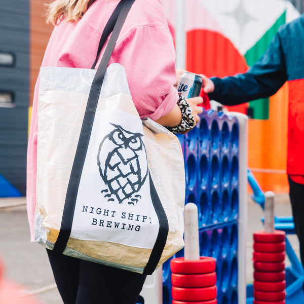 Night Shift Logo Recycled Tote Bag – Night Shift Brewing